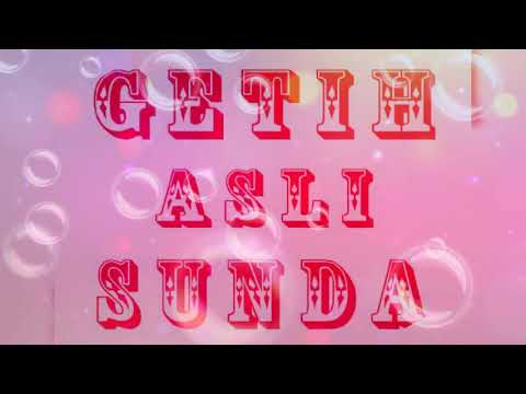 Getih Sunda - YouTube