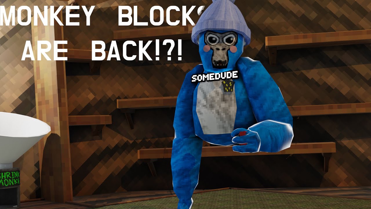 Gorilla tag MONKEY BLOCKS UPDATE!!! - YouTube