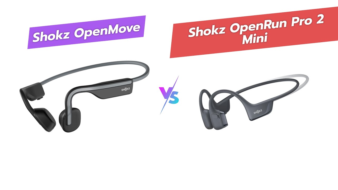 SHOKZ OpenMove vs New OpenRun Pro 2 Mini 🎧🏃‍♂️ - YouTube