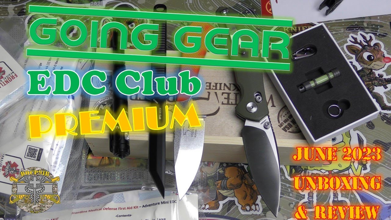 Going Gear EDC Club Premium June 2023 - Unboxing & Review - YouTube