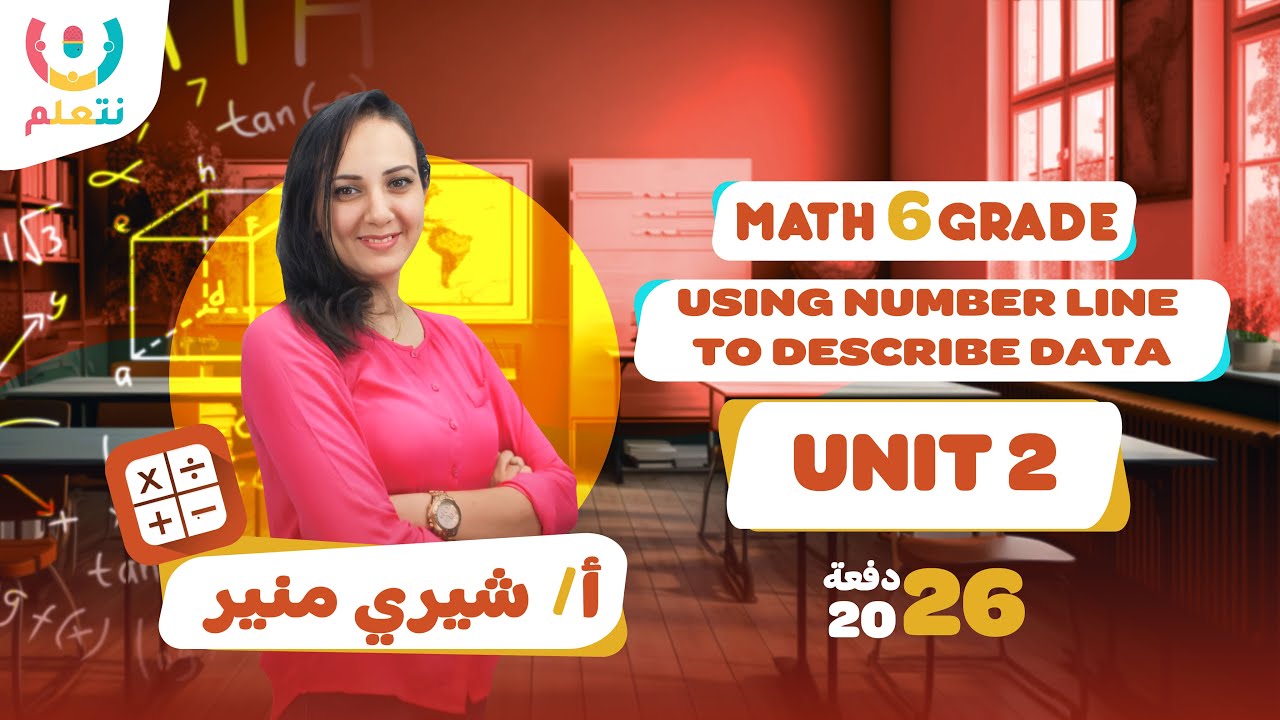 Using a Number Line to Describe Data | Math Grade 6 unit 2 Lessons 1&2 ...
