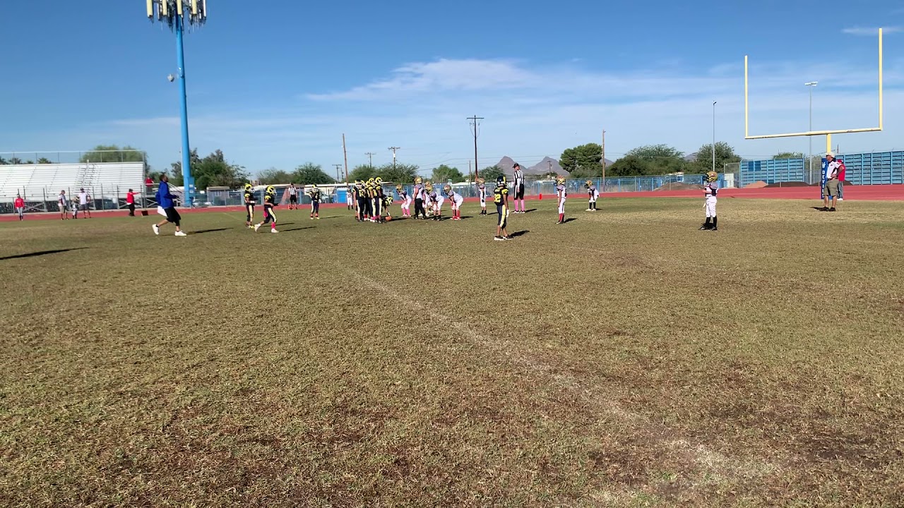 8u Tucson SW Rams vs Sahuarita 49ers - YouTube