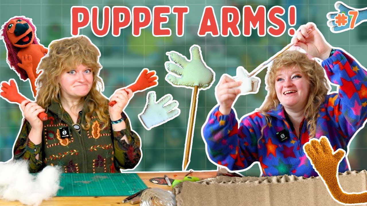 A Guide To Making Puppet Arms! - An Unconventional Tutorial - YouTube