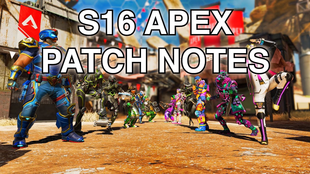 Apex Legends Official Patch Notes Season 16 Revelry - YouTube