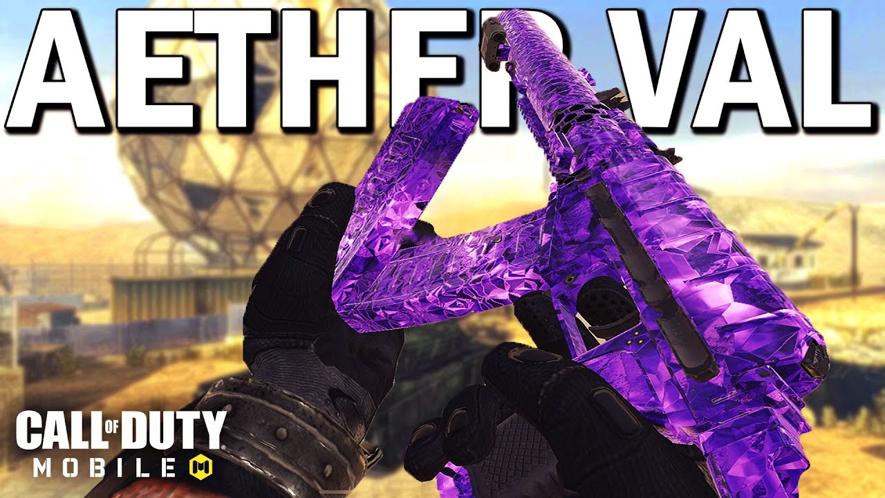 This is the BEST Looking Aether Crystal Skin! (Free AS VAL Camo) - YouTube