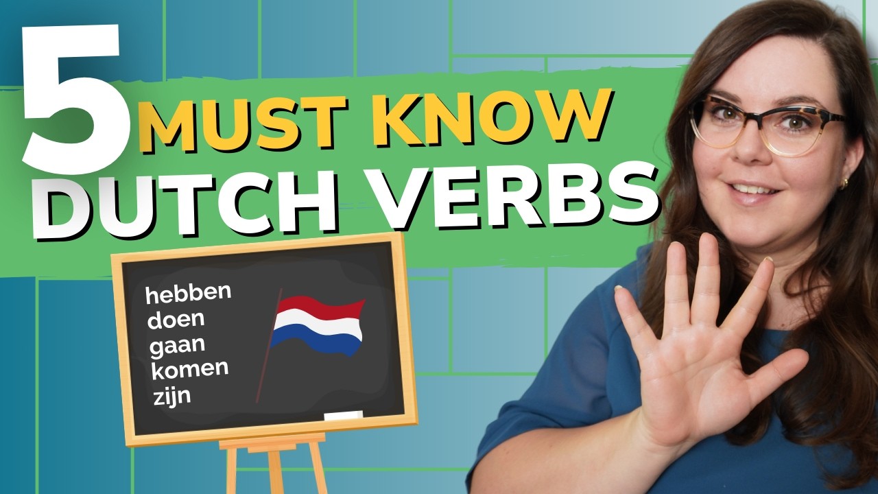 These Are the Most Important Dutch Verbs to Learn First 🚀 - YouTube