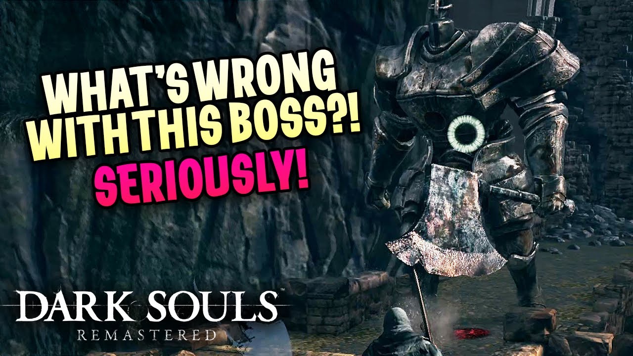 I Just Wanted to Have Fun... Then I Met IRON GOLEM | Dark Souls ...