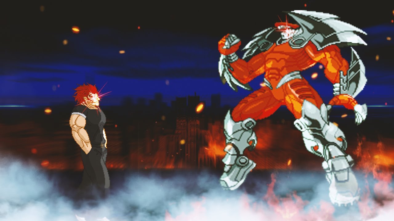 Anime Mugen Yujiro Hanma Vs Spec Ops Vegatron Baki The Grappler Vs Street Fighter Vs Marvel