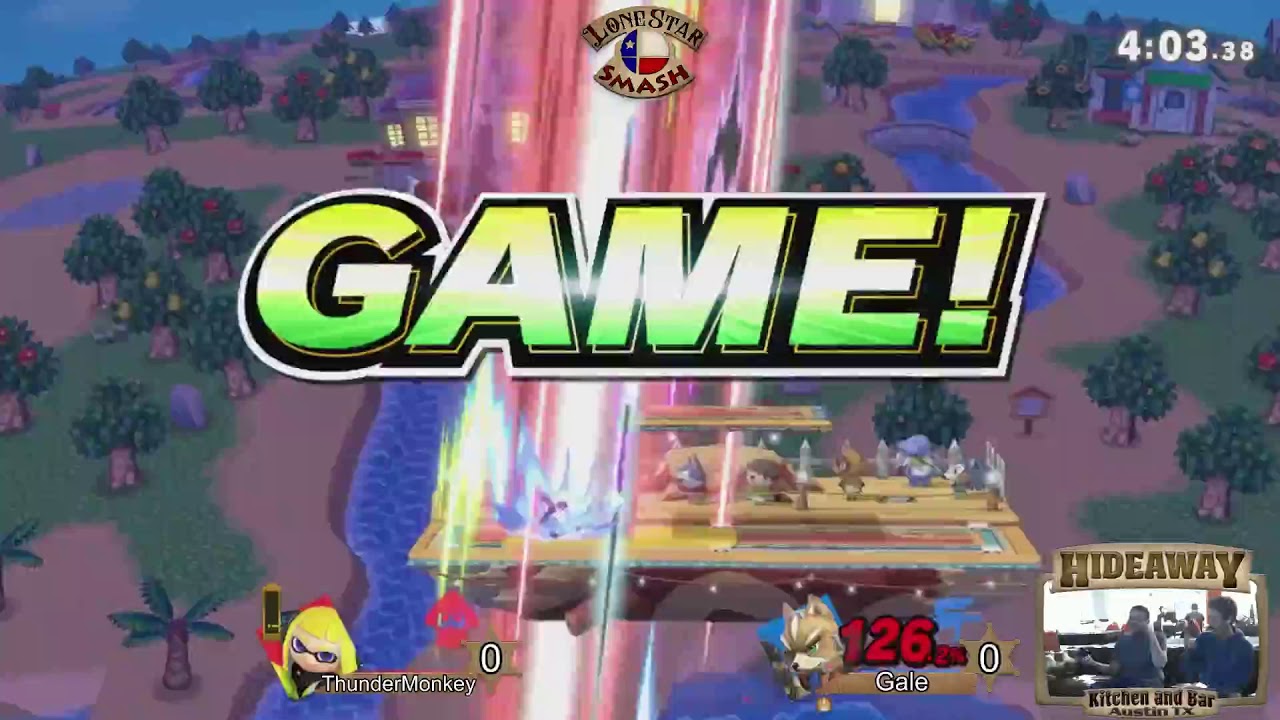 LoneStar Smash #10 - ThunderMonkey (Inkling) vs SC | Gale (Fox) - YouTube