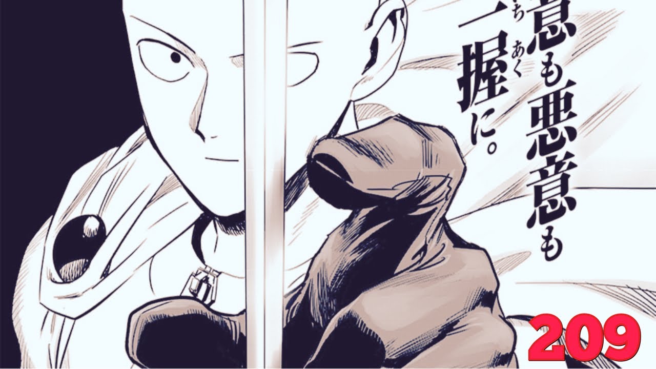 Caped Baldy Has Arrived! | One Punch Man Ch.209 - YouTube