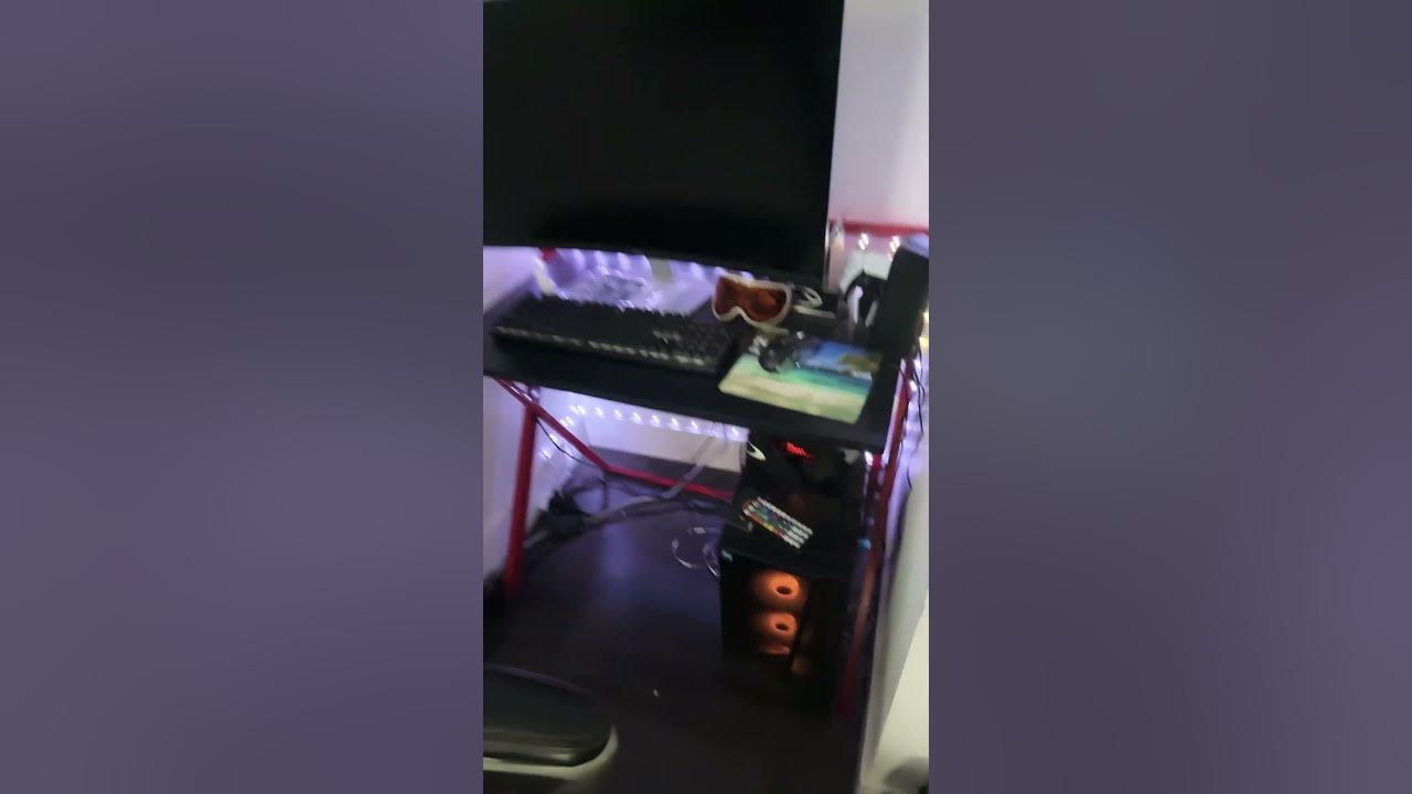 Just got my computer setup completed - YouTube