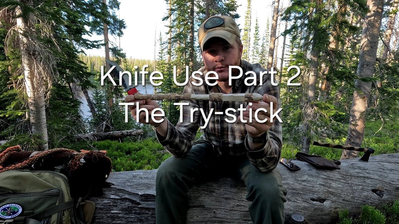 Knife Use Part 2: The Try-Stick. - YouTube