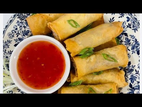street style tasty spring roll - YouTube