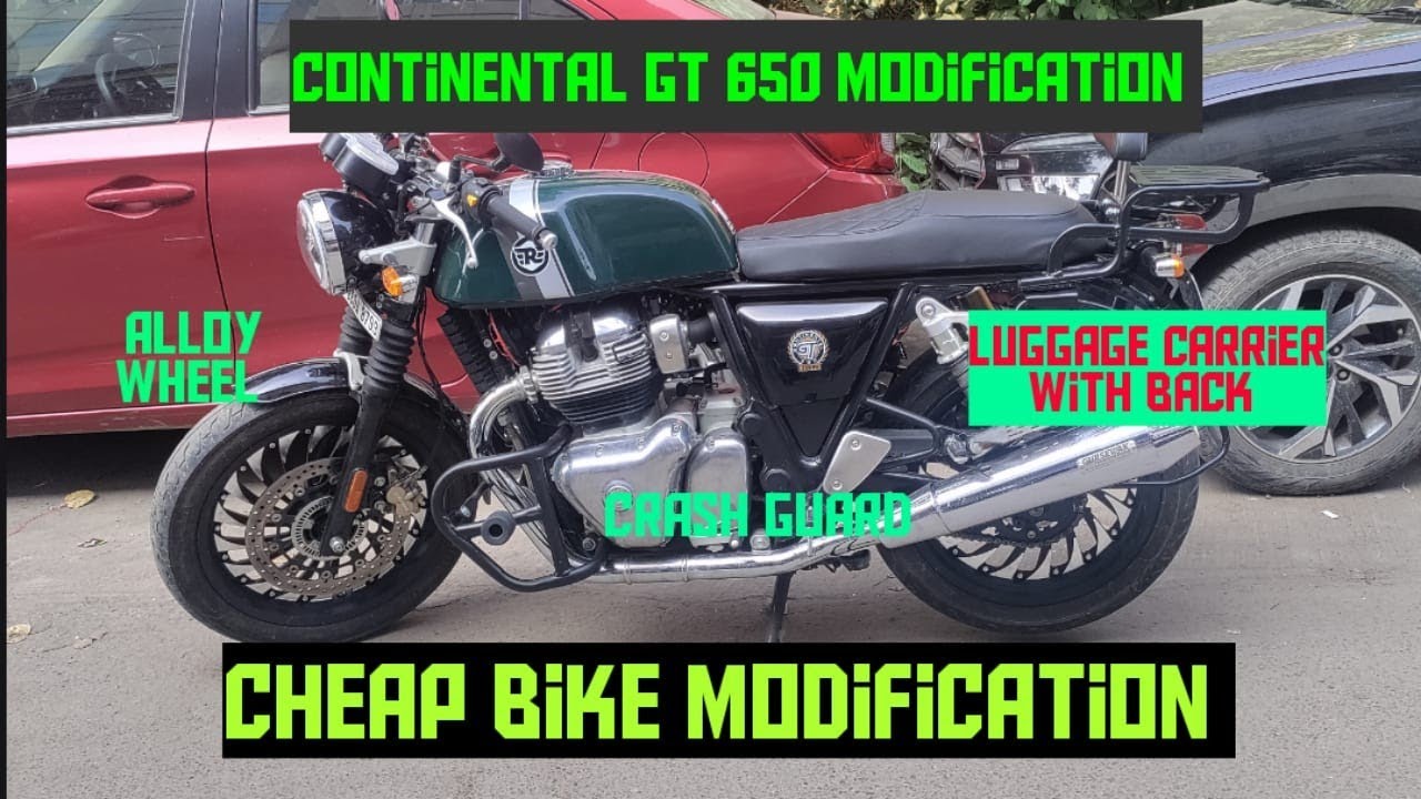 Continental GT 650 Modification | GT 650 modified | Continental GT 650 ...