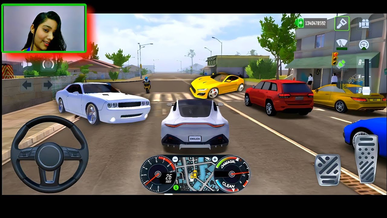 Real Car Driving Gameplay🎮 Open World Taxi Driving Gameplay Video - YouTube