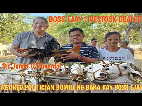 Former Vice Governor Bumili ng Baka kay Boss EJAY Livestock! - YouTube