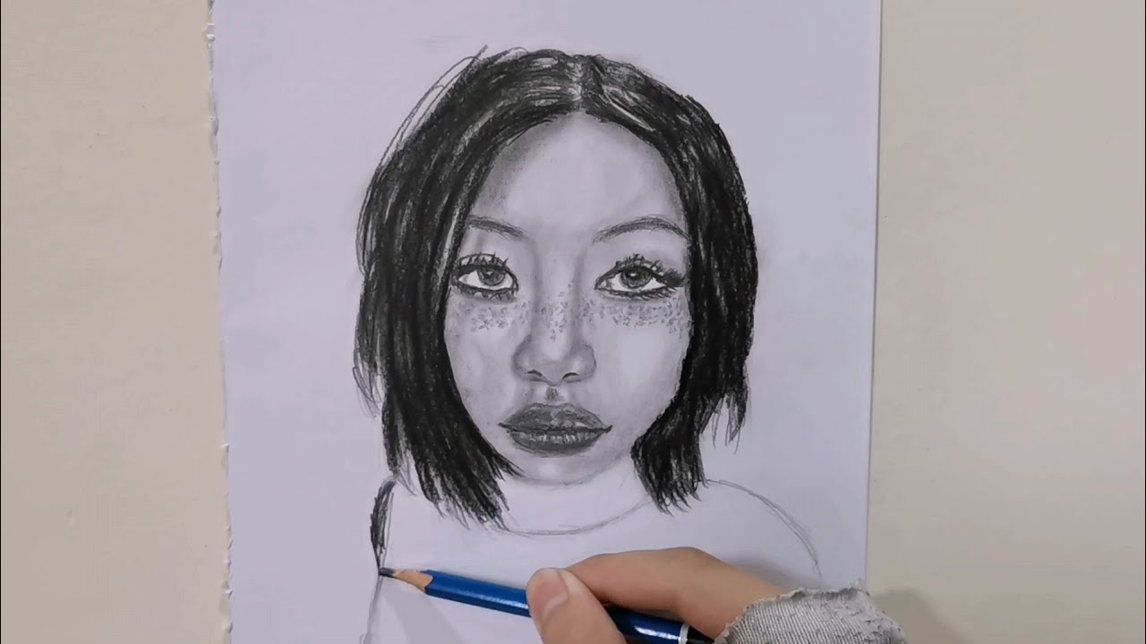 Drawing Beabadoobee (Beatrice Laus) Real Time 描画 Beabadoobee(Beatrice ...