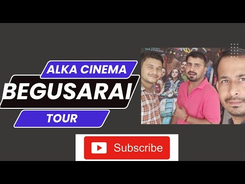 Alka cinema hall begusarai #vikrantrona in bihar - YouTube