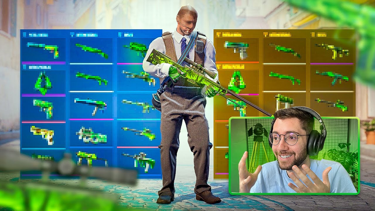 eu consegui, finalmente... montando INVENTÁRIO VERDE BARATO no CS 2 (c ...