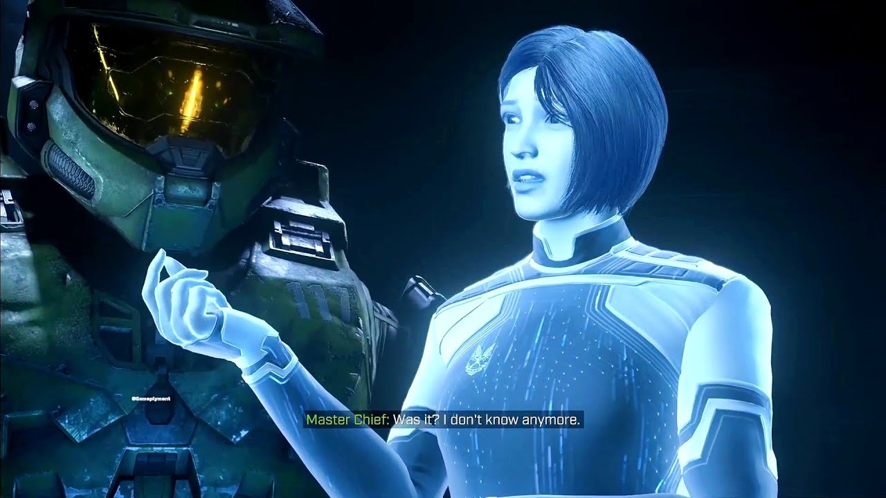 Halo Infinite The Weapon Cutscene - YouTube