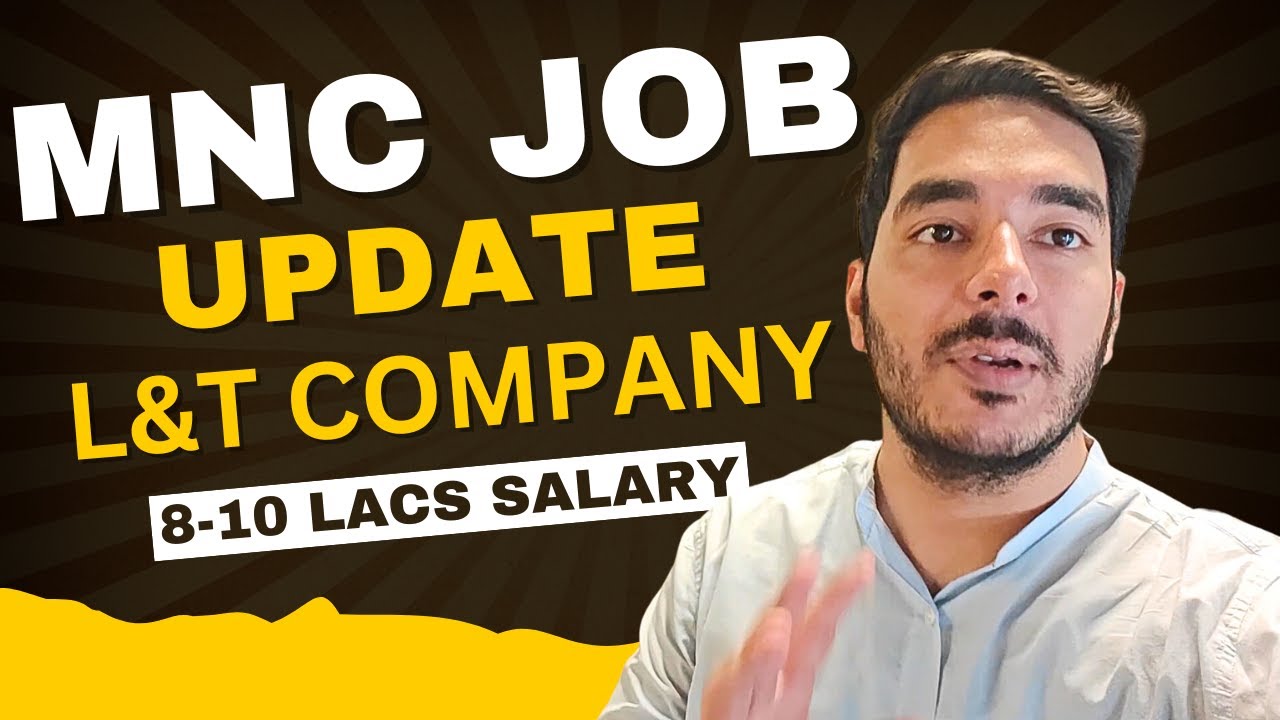 MNC Company Update for Design Vacancies | L&T Company - Mechanical ...