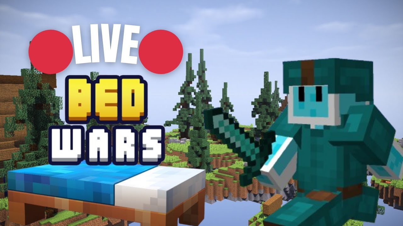 🔴MINECRAFT: BEDWARS LIVE!! part-4 - YouTube