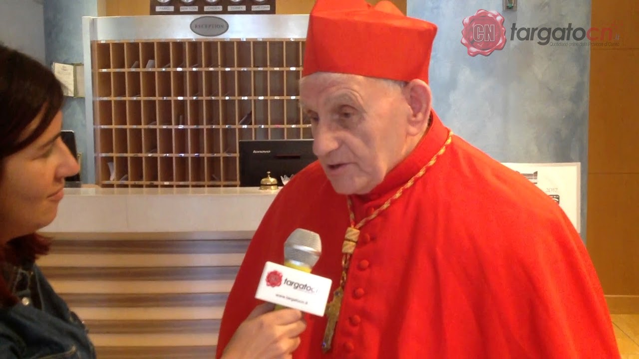 A Cuneo la testimonianza del Cardinal Ernest Simoni - YouTube