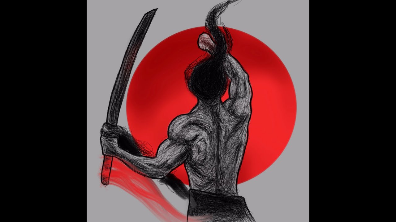 How to draw a warrior - YouTube