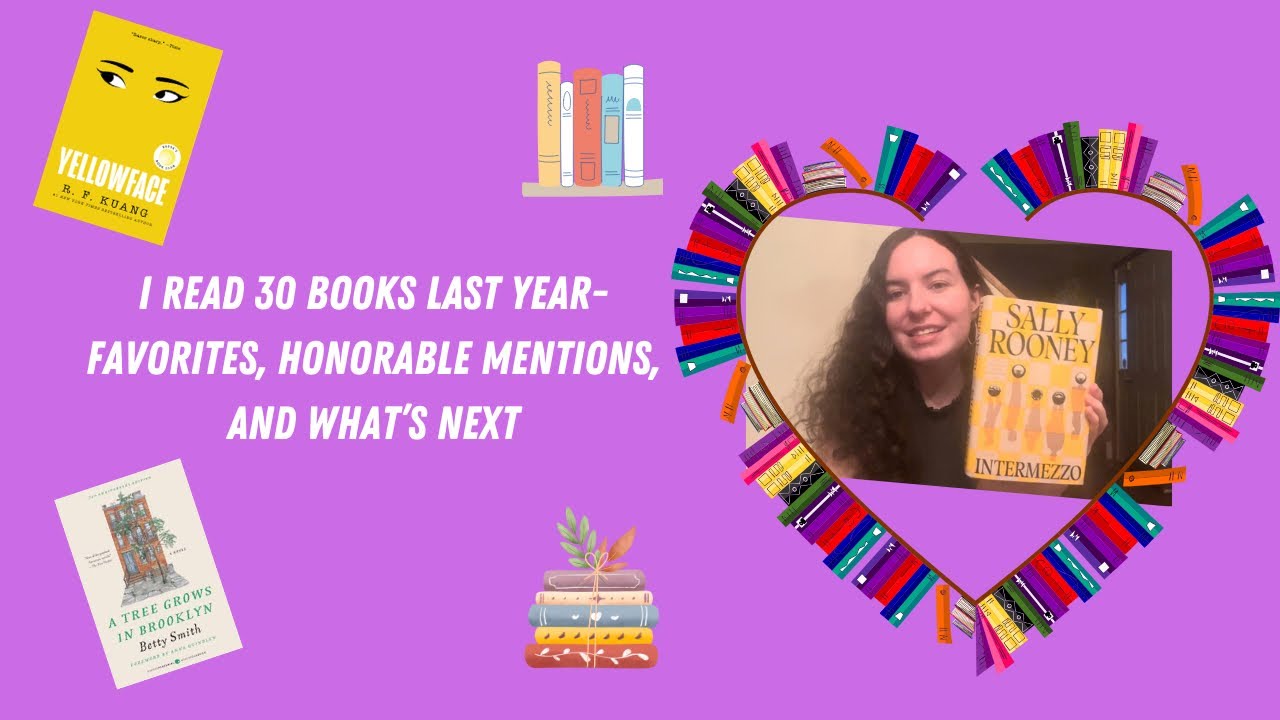 I read 30 books last year- these were my 5 favorites! - YouTube