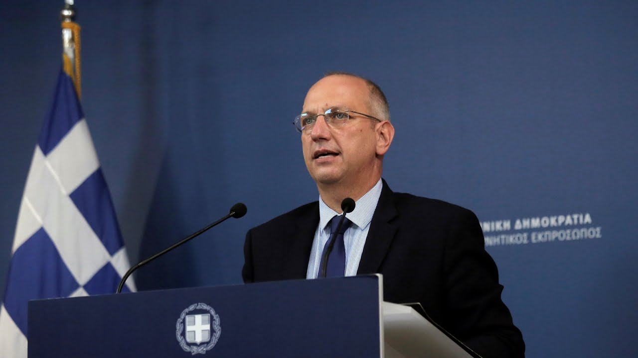 Eνημέρωση πολιτικών συντακτών από τον Κυβερνητικό Εκπρόσωπο Γιάννη ...