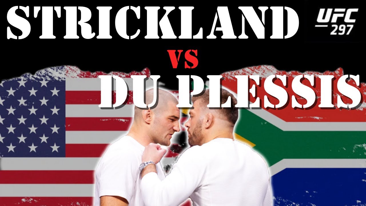 Sean Strickland vs Dricus Du Plessis UFC 297 | Toronto, Canada - YouTube