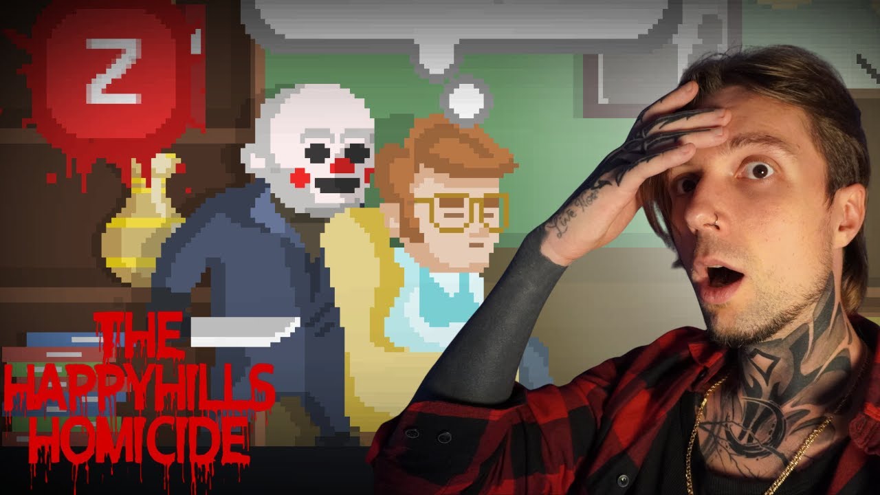 I BECAME A (SILLY) KILLER! HAPPYHILLS HOMICIDE (FULL GAME) - YouTube