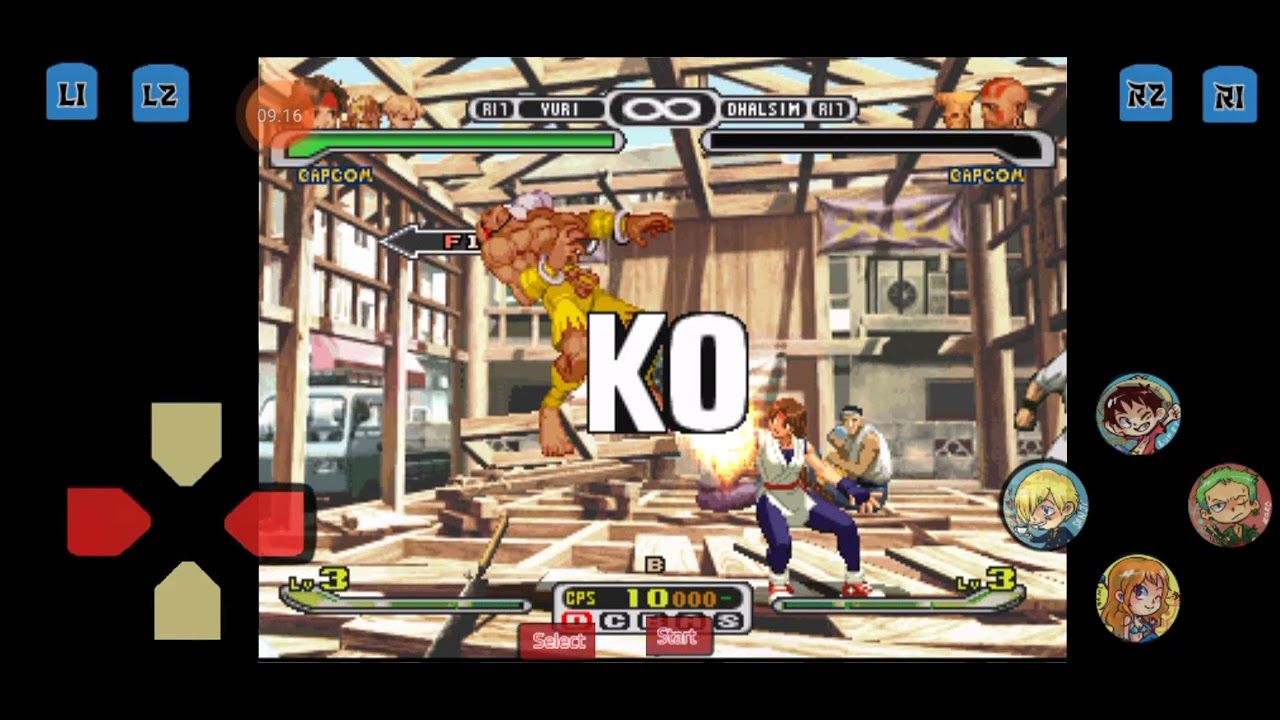 Capcom vs snk pro (Team AOF Ryo Yuri & King) Gameplay HD - YouTube