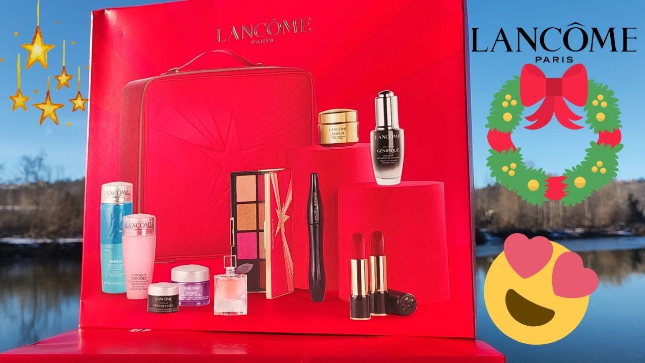 LANCOME - BEAUTY BOX - HOLIDAY 2021 - LIMITED EDITION - YouTube
