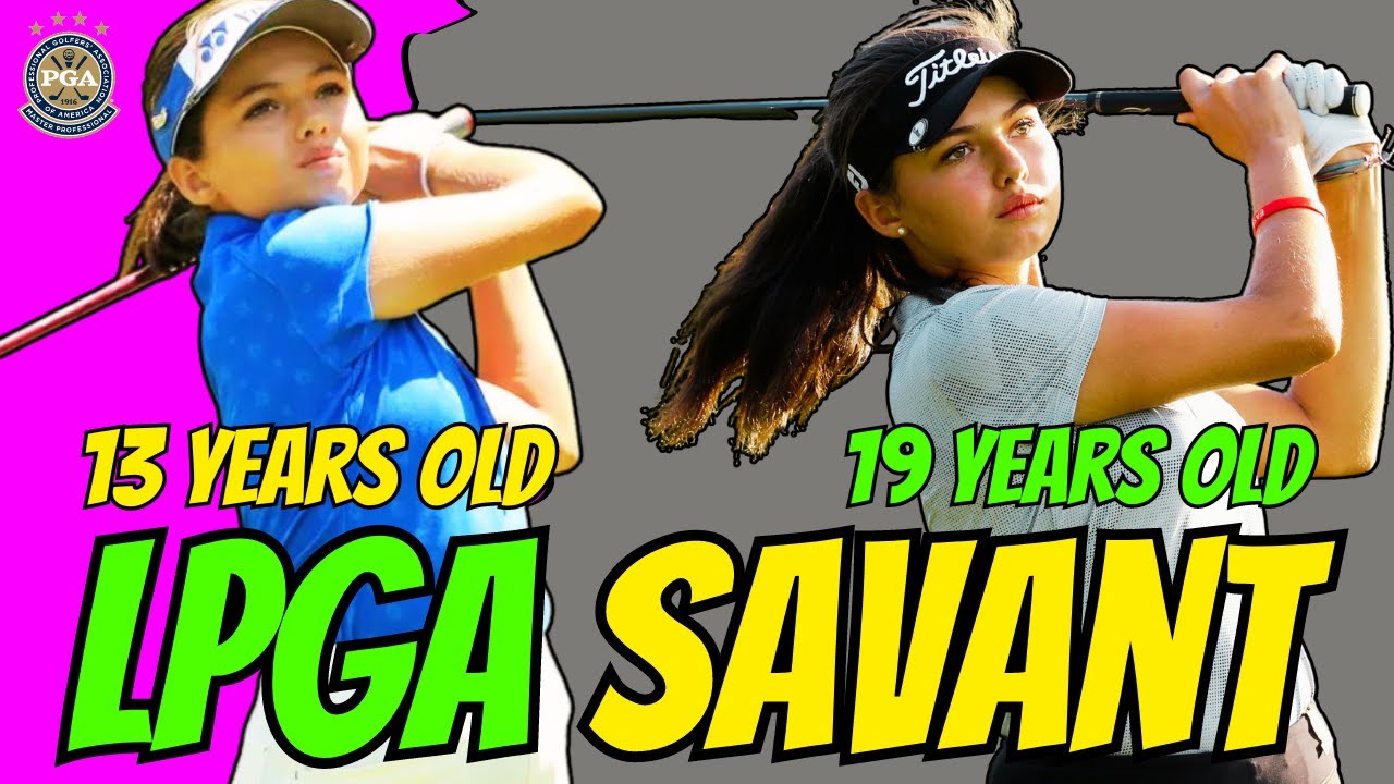 19 Year Old Alexa Pano's Savant Golf Swing Analysis - YouTube