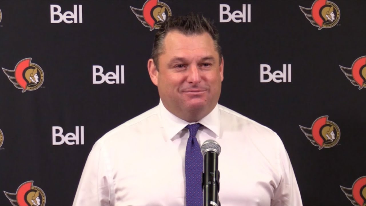 D.J. Smith Postgame Availability - Oct 20, 2022 - YouTube