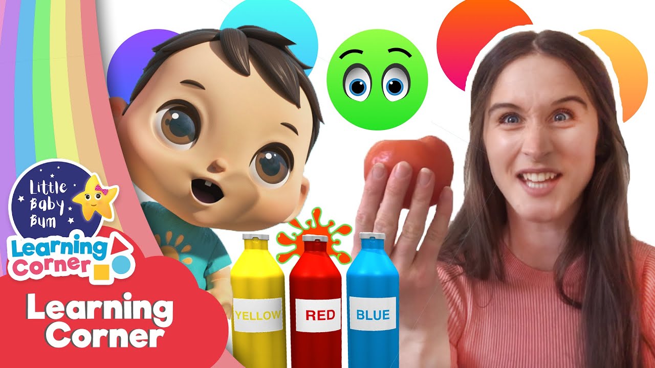Learning Colors Lesson for Kids | Learning Corner | Learning Videos For ...