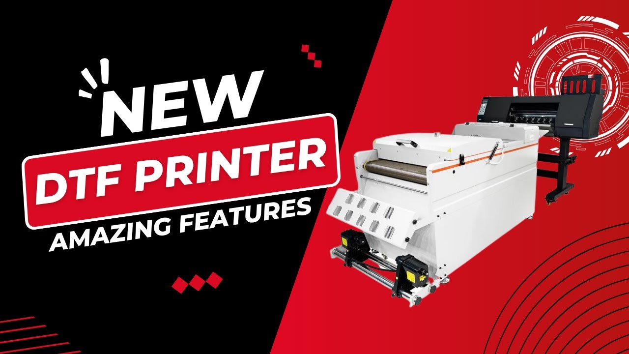 Features of New DTF printer | 24 inches DTF printer #dtfprinter - YouTube