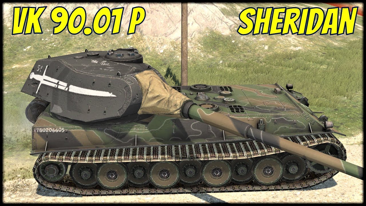 VK 90.01 (P) & Sheridan WoT Blitz - YouTube