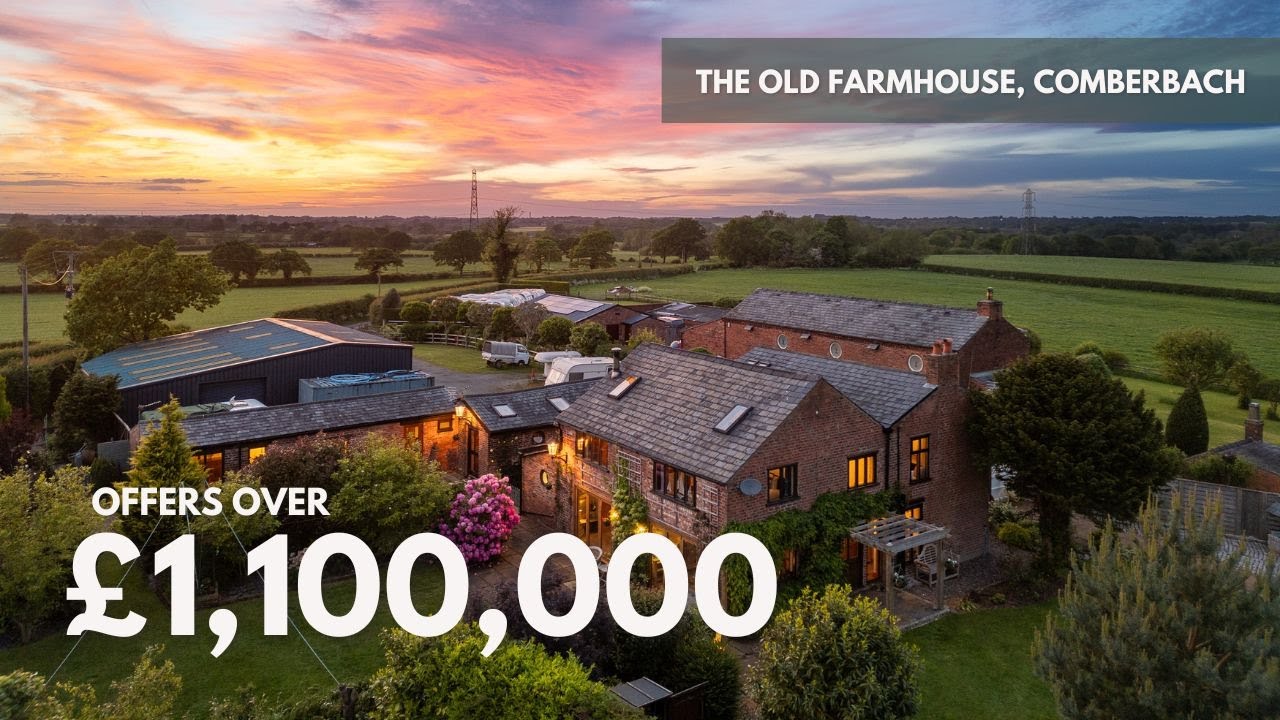 The Old Farmhouse, Hough Lane, Comberbach CW9 6AN - YouTube