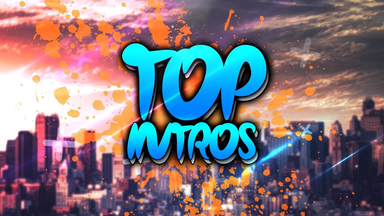 Top 10 intros 2D Personalizables Gratis!! - YouTube