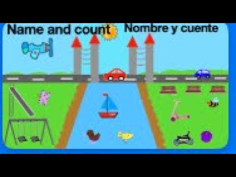 NAMING AND COUNTING IN SPANISH AND ENGLISH. NOMBRAR Y CONTAR EN ESPAÑOL ...