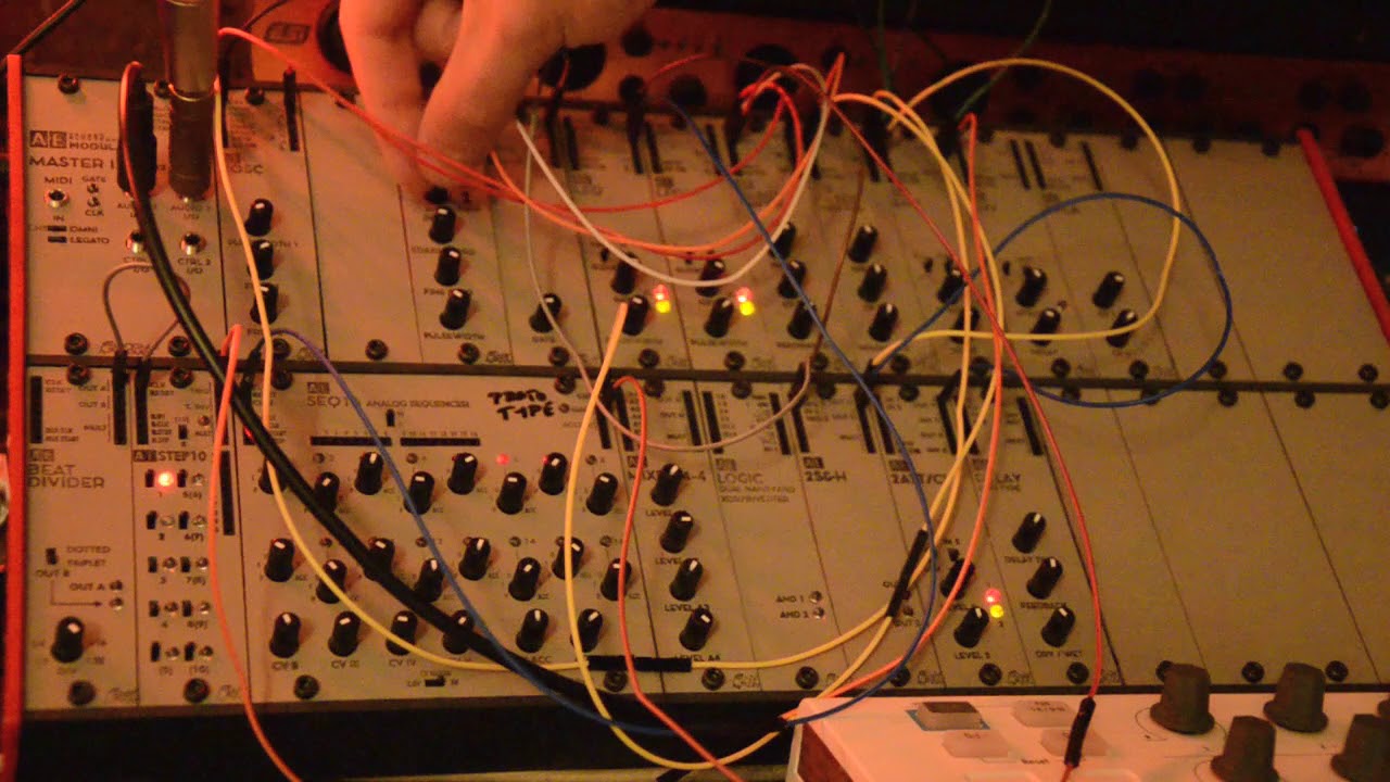 AE Modular-(Tangible Waves) with SEQ16 Patch#4 - YouTube
