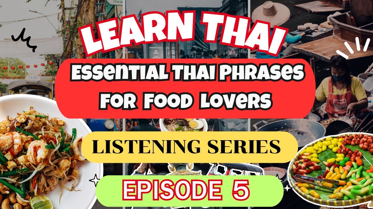 Learn Thai FAST with these Everyday Conversation Phrases! - YouTube