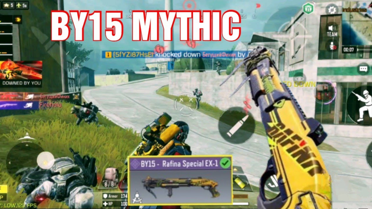 How to use BY15 shotgun, basic to mythic l Call Of Duty Mobile ...