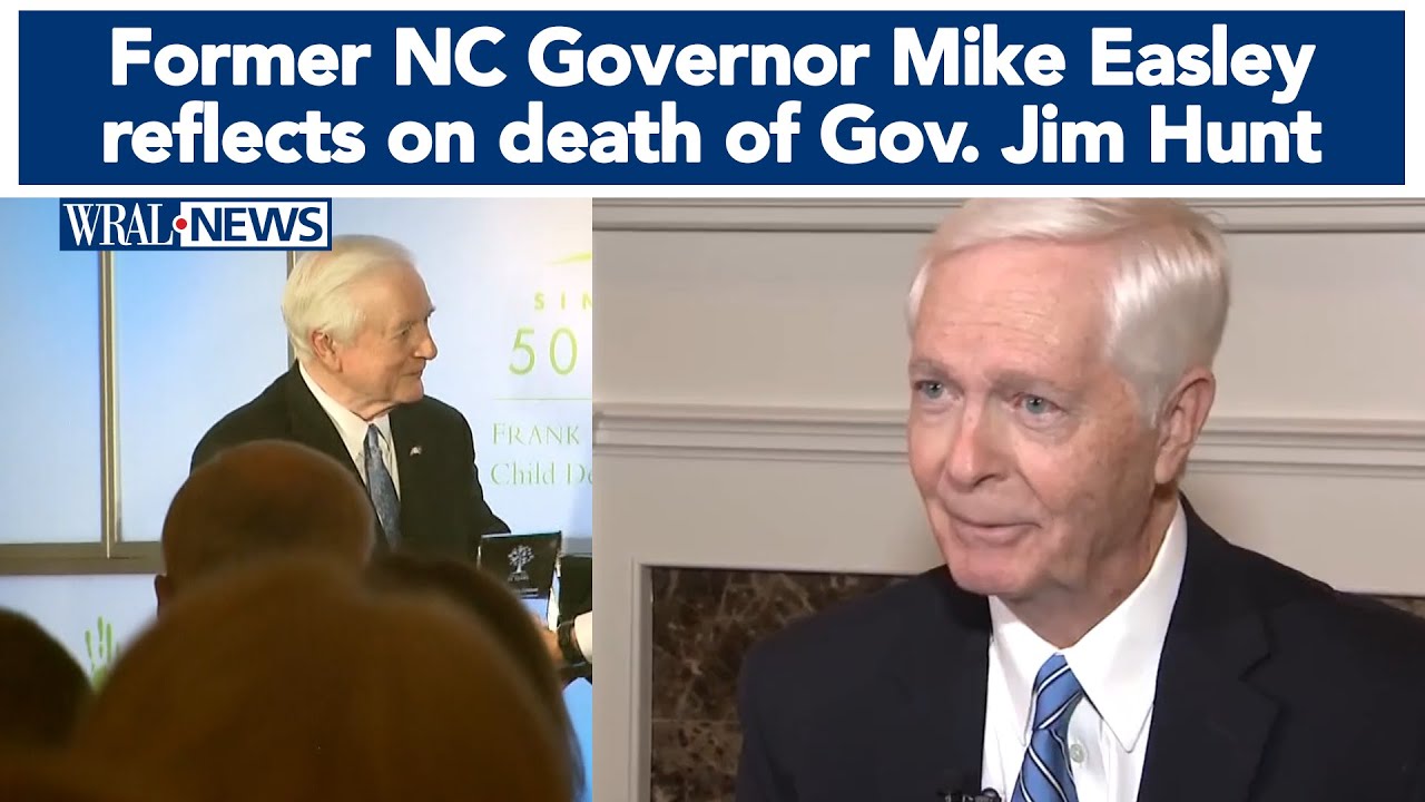 '20 years to make progress': Mike Easley on the passing of former NC ...