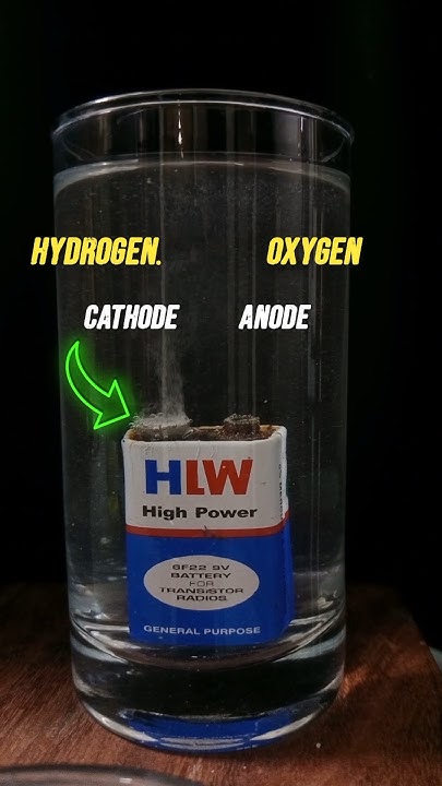 Electrolysis of Water at Home 🤯 Class 10 Chemistry Experiments 🔥 ...