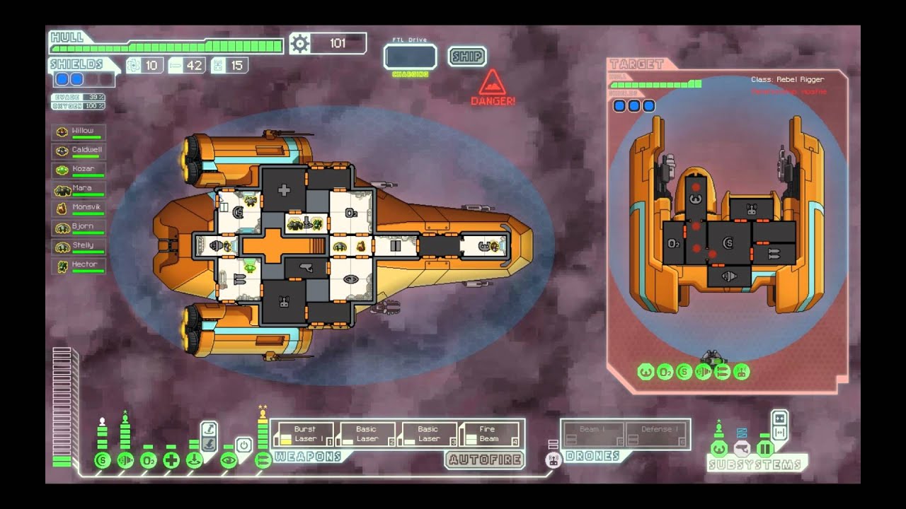 Let's Play: FTL (Faster Than Light) on the Red-Tail! (Part 1 of 2 ...