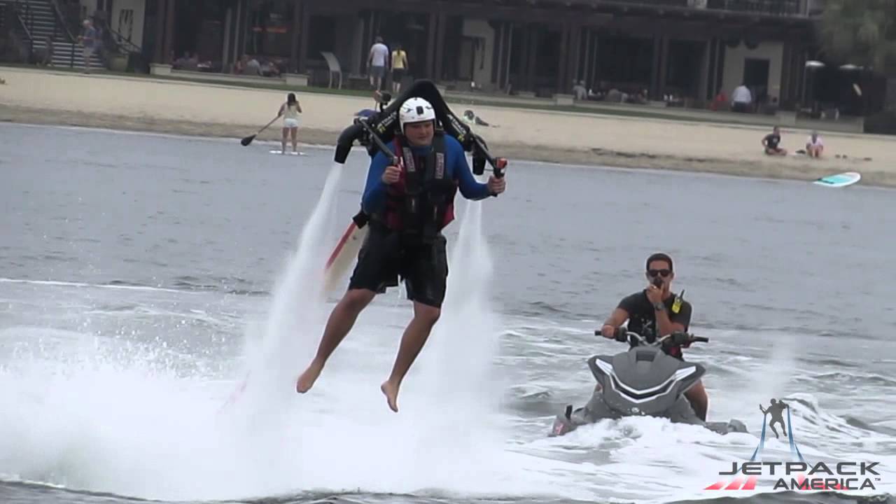 Jetpack America Flight Video- Aaron Rickett - YouTube