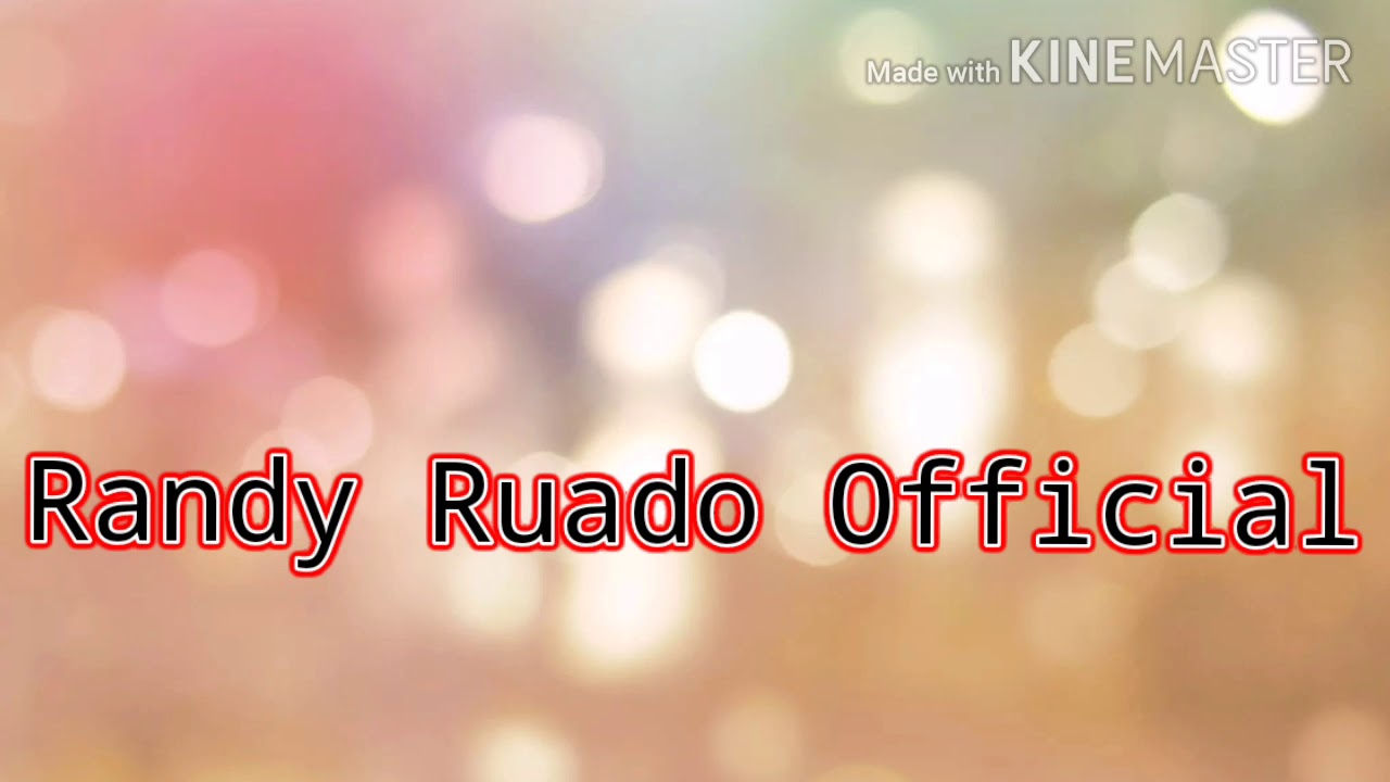INTRO |Randy Ruado Official - YouTube